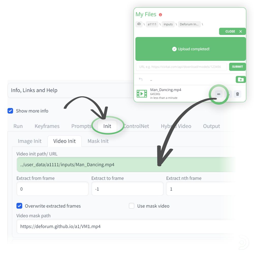 Mastering Flicker-Free Animations with Deforum and ControlNet