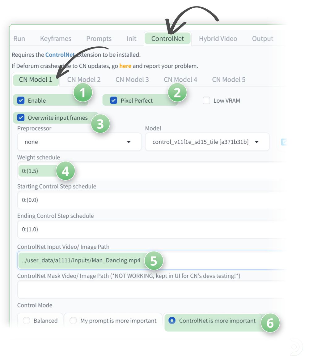 Mastering Flicker-Free Animations with Deforum and ControlNet