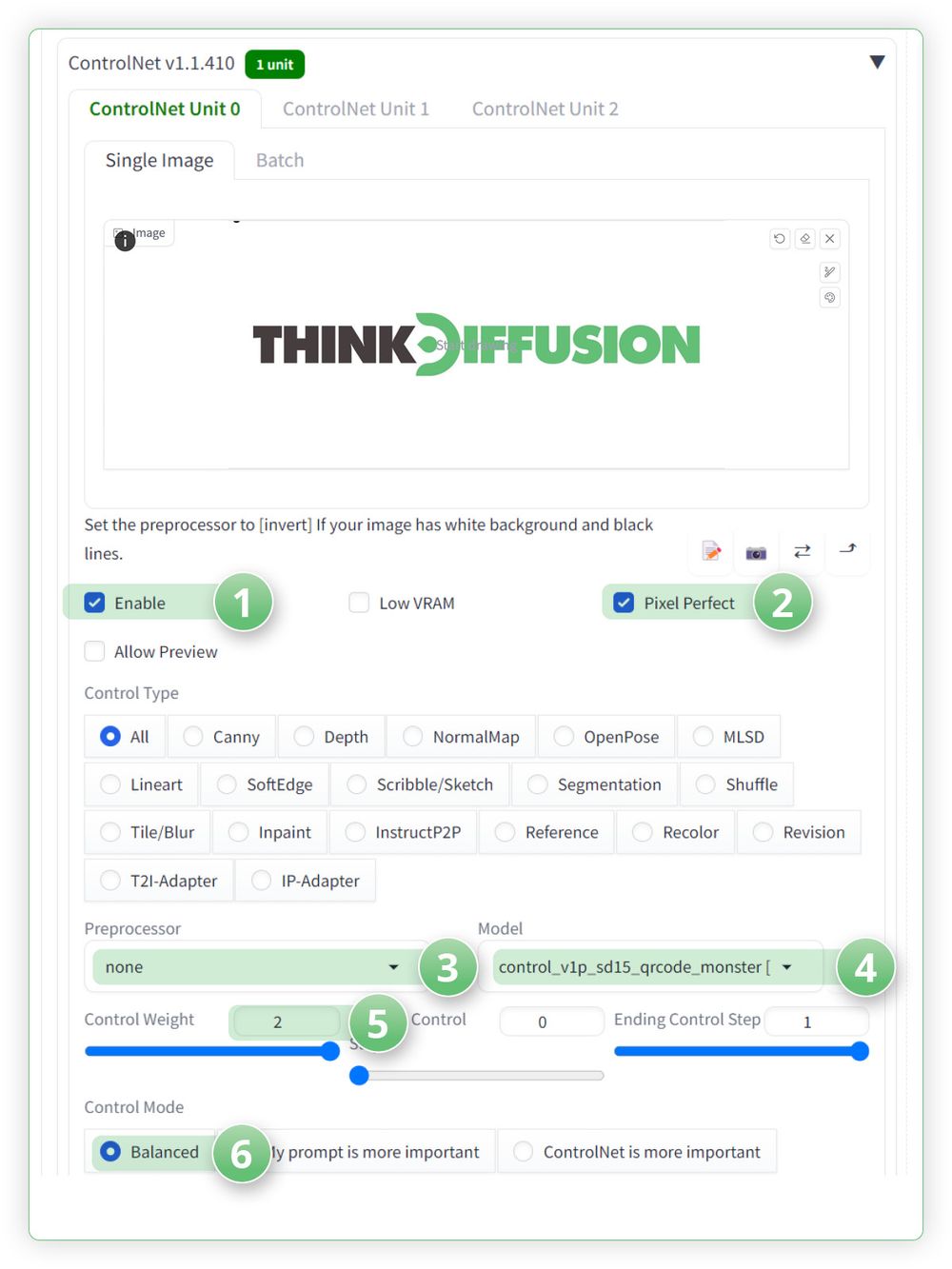Hidden faces and text with ControlNet QR Code Monster