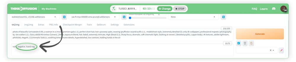 Using Textual Inversions with Automatic 1111