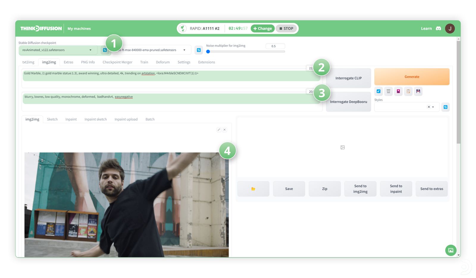 Mastering Flicker-Free Animations with Deforum and ControlNet