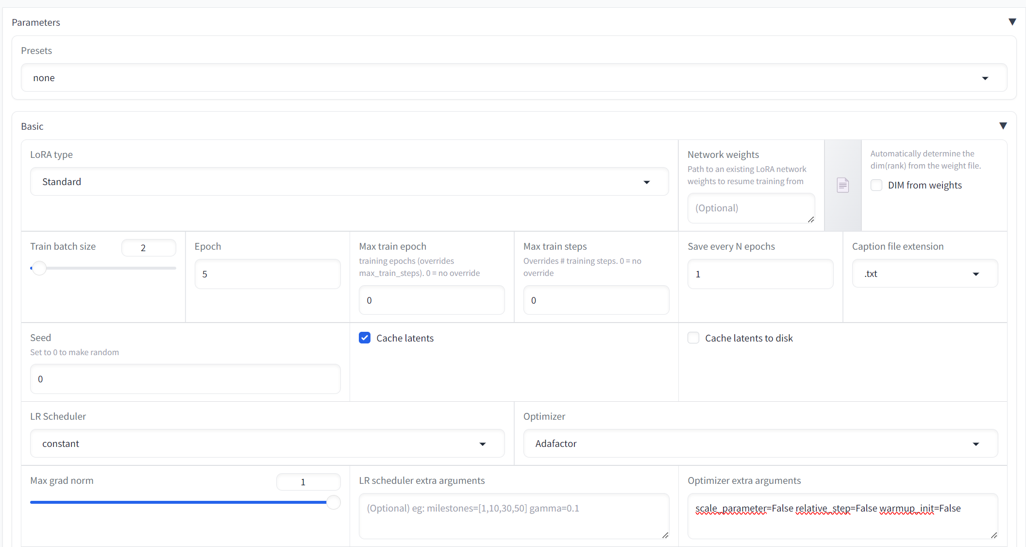 SDXL LoRA Training with Kohya
