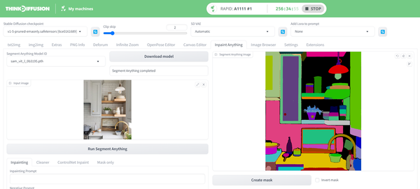 Inpaint Anything / Segment Anything