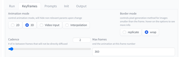 Create cool trippy animations (using Deforum)