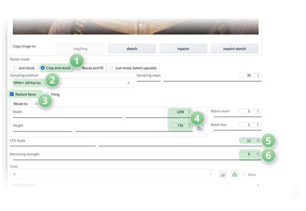 Face swapping with ReActor!