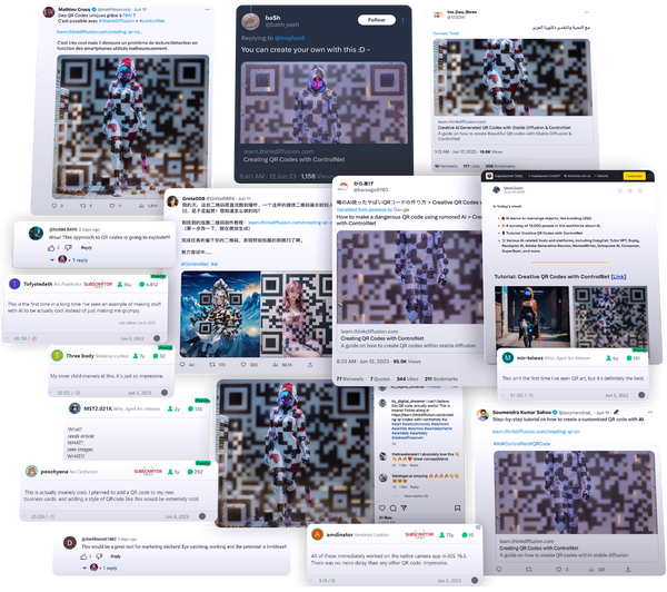 Creative AI Generated QR Codes with Stable Diffusion & ControlNet
