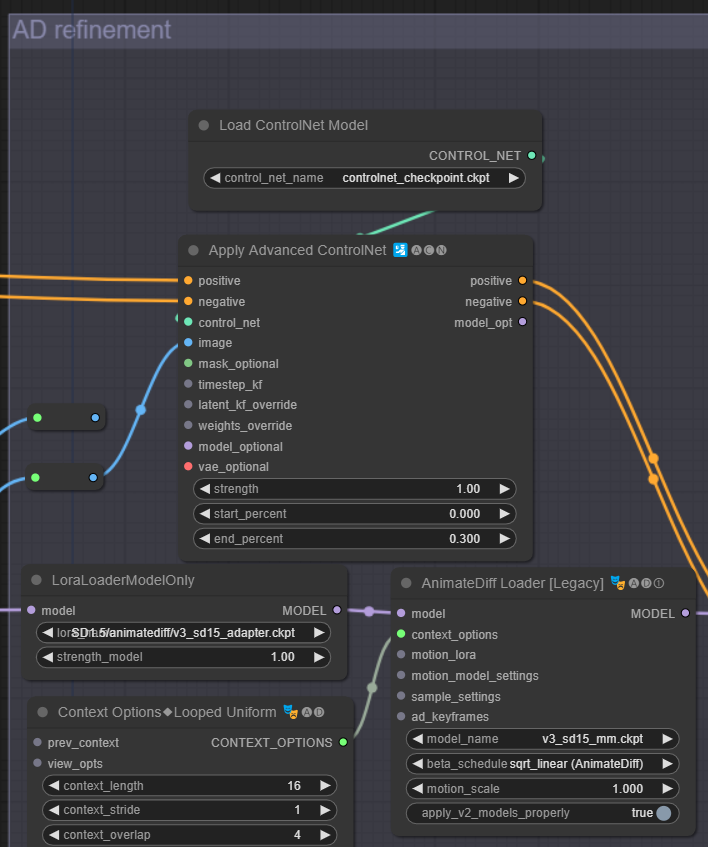 ComfyUI - RAVE workflow
