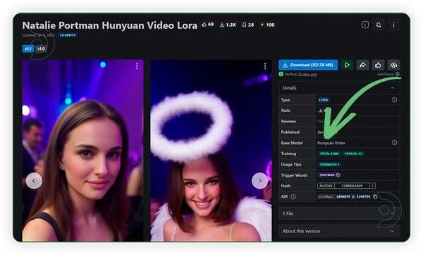 Enhanced Video Generation with Hunyuan and LoRA